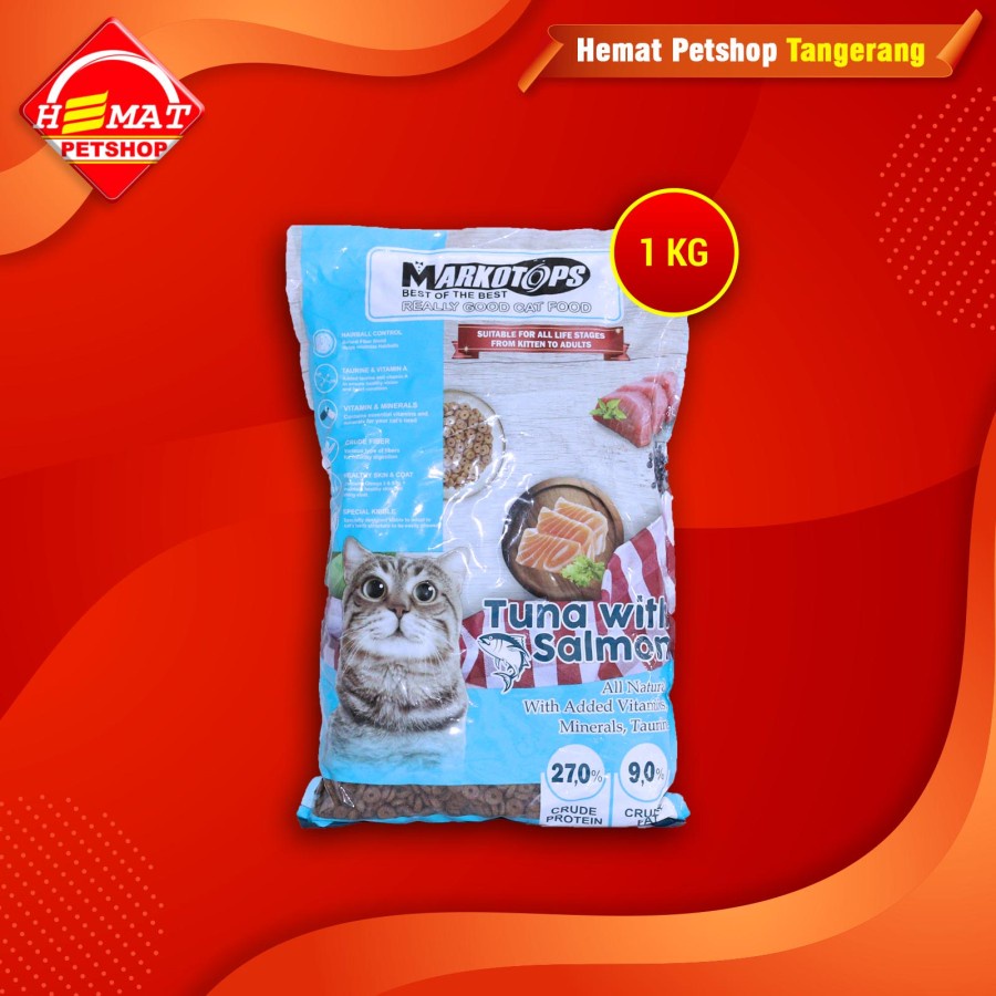 Jual Makanan Kucing Markotops Repack 1 Kg cat food markotop repacking ...