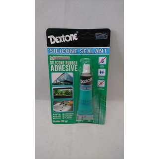 Jual DEXTONE SILICONE SEALANT KECIL / Dextone Lem Kaca Warna Clear 30 ...