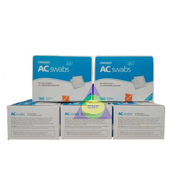 Jual AC Swabs 2% Onemed | Shopee Indonesia