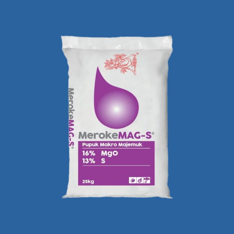 Jual PUPUK MEROKE MAG-S (MgSO4) untuk menghijaukan daun kemasan ...