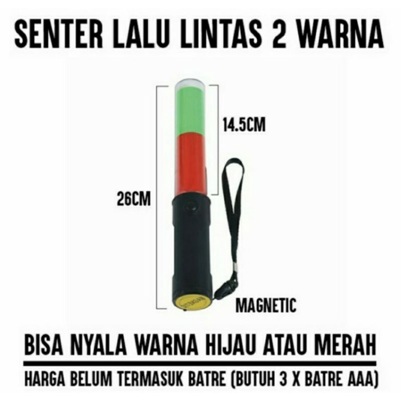 Jual Lampu stick parkir lalu lintas lalin traffic light atur jalan 2 ...