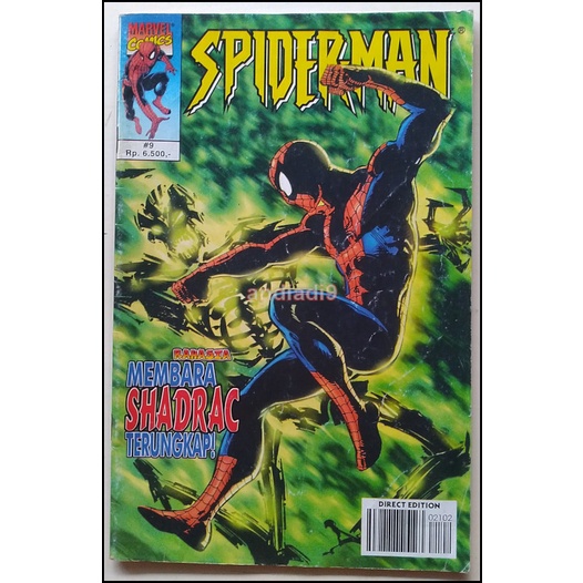Jual KOMIK MARVEL SPIDERMAN SPIDER-MAN 9 RAHASIA MEMBARA SHADRAC ...