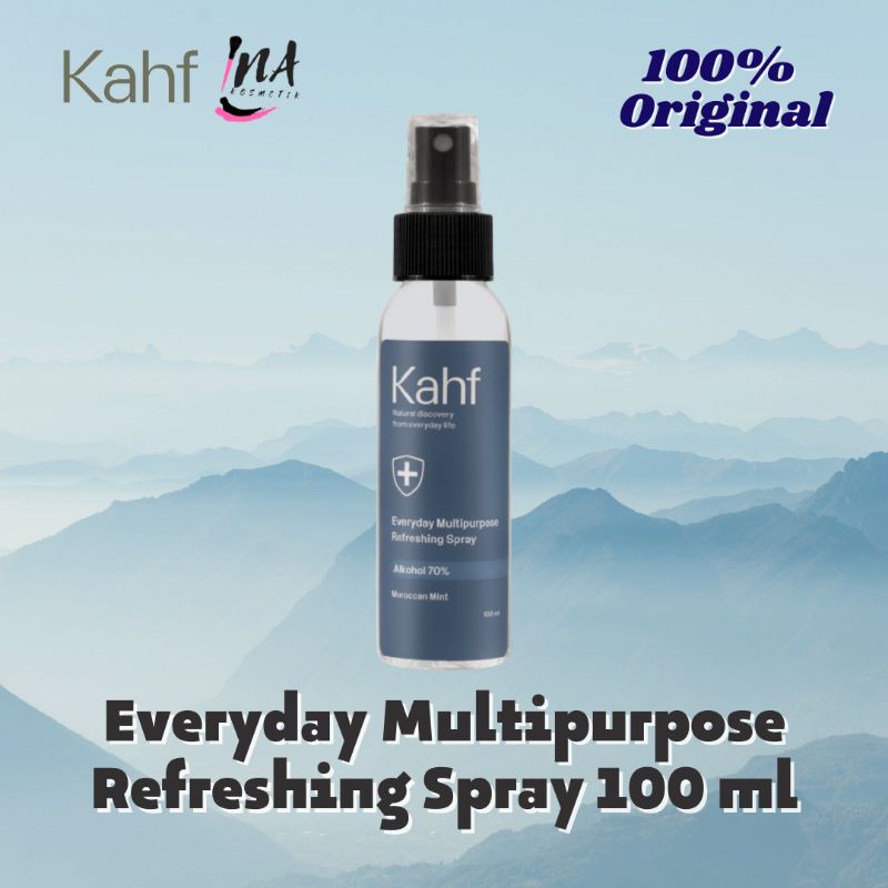 Jual Kahf Everyday Multipurpose Refreshing Spray 100 ml | Shopee Indonesia