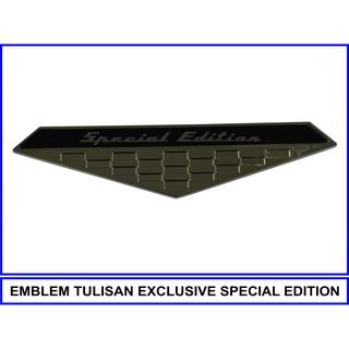 Jual EMBLEM TULISAN EXCLUSIVE SPECIAL EDITION | Shopee Indonesia