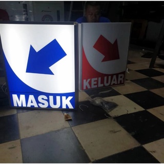 Jual Rambu Rambu SPBU Rambu Keluar Masuk Pertashop Rambu In OUT SPBU 1 ...