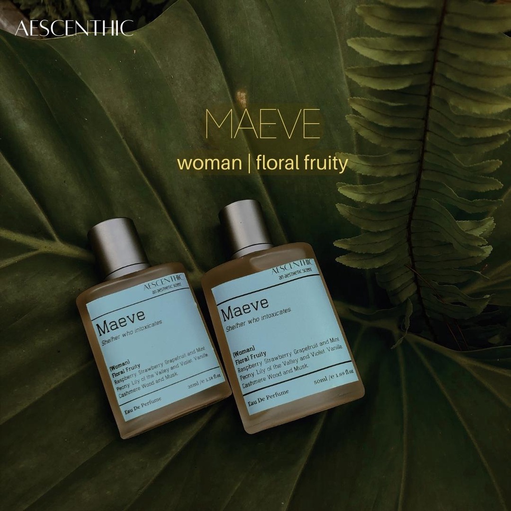 Jual MAEVE BY AESCENTHIC | WOMAN EAU DE PERFUME | INSPIRED BY ESCADA ...
