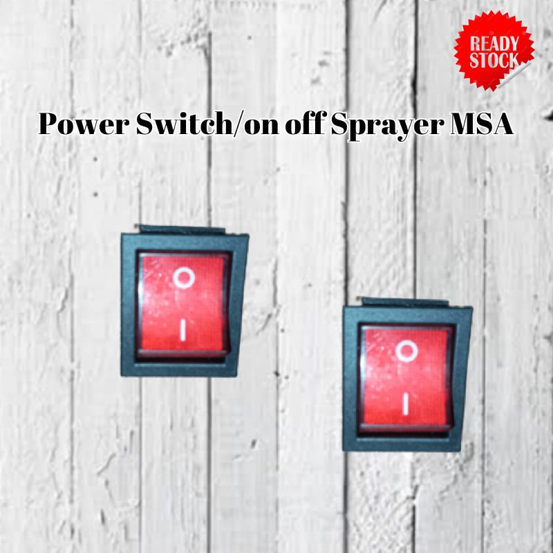 Jual POWER SWITCH SPRAYER MSA ( Saklar On Off Sprayer Elektrik ...