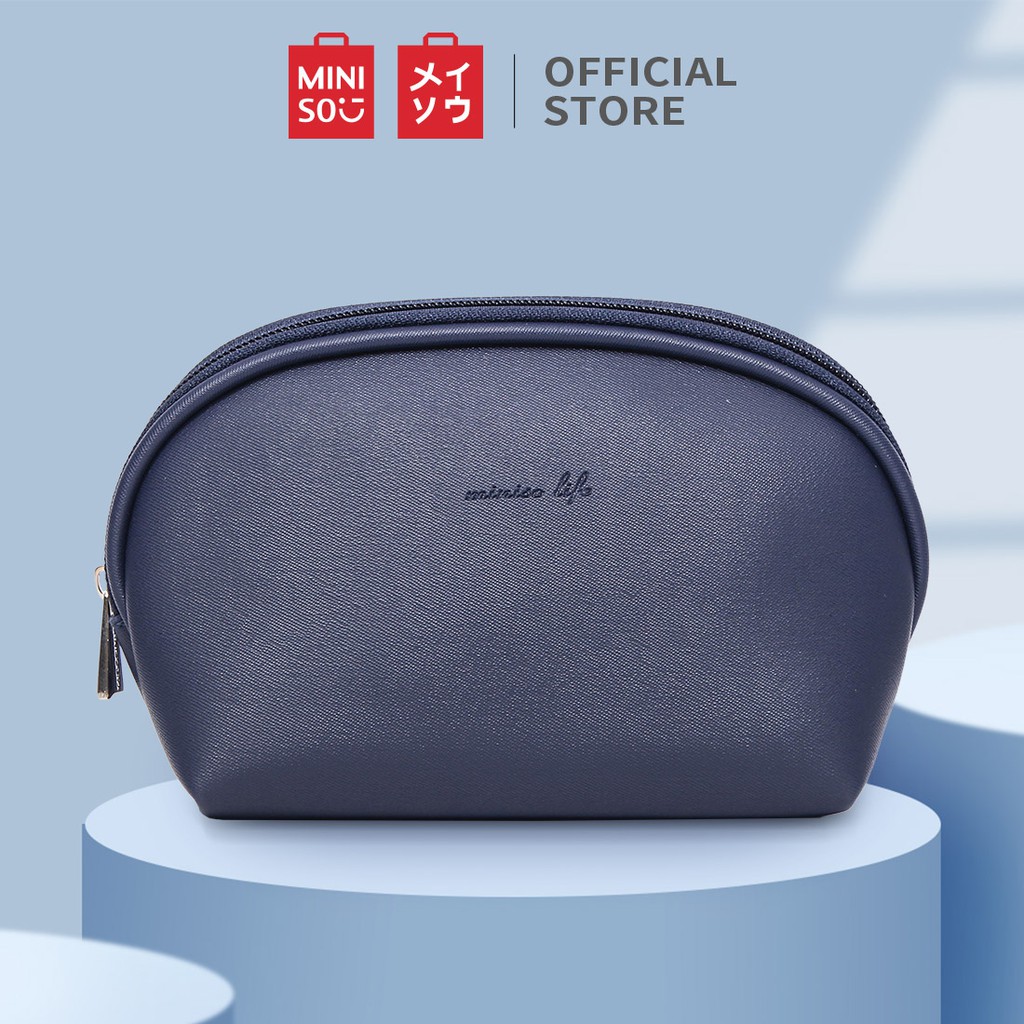 Jual MINISO Pouch Penyimpanan Kosmetik Makup Cosmetic Pouch Simple ...