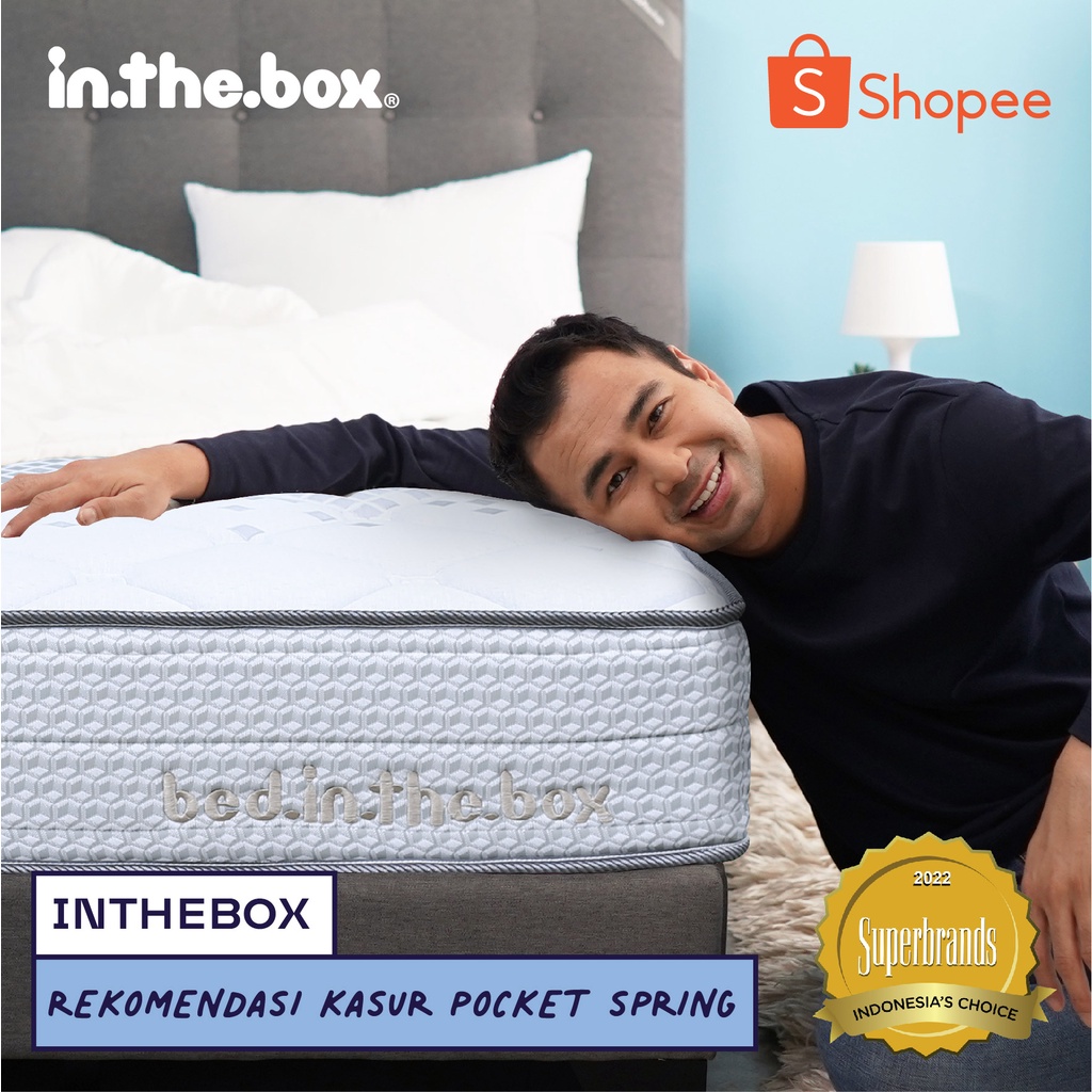 Jual Pilihan Kasur INTHEBOX Pocket Spring - Gratis bantal | Ukuran ...