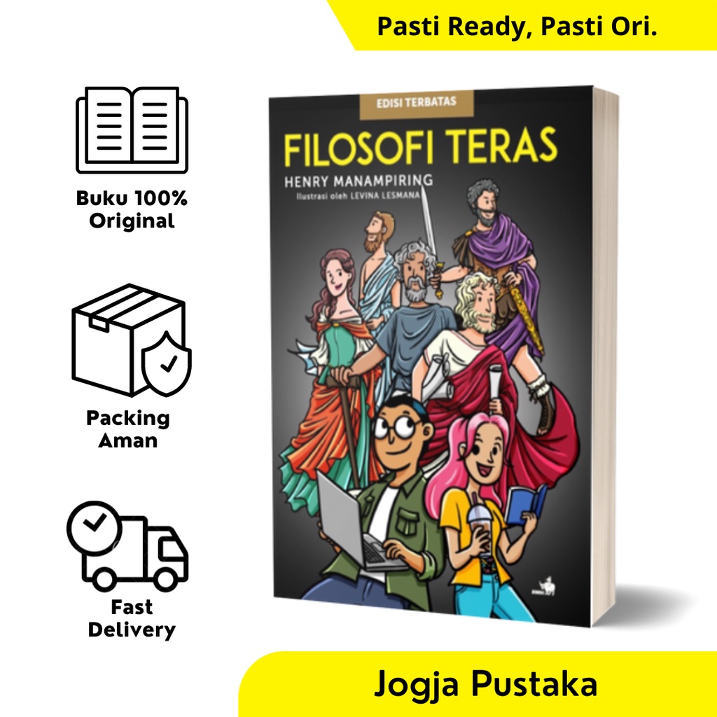 Jual Buku Filosofi Teras (Edisi Khusus Cover Hitam) - Henry Manampiring ...