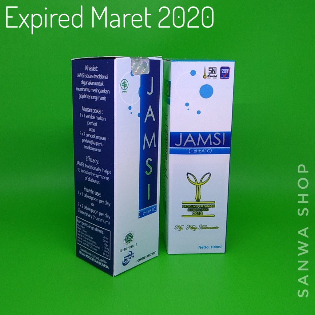Jual Jamsi jamu obat herbal diabetes / diabet / diabetesi Asli ...