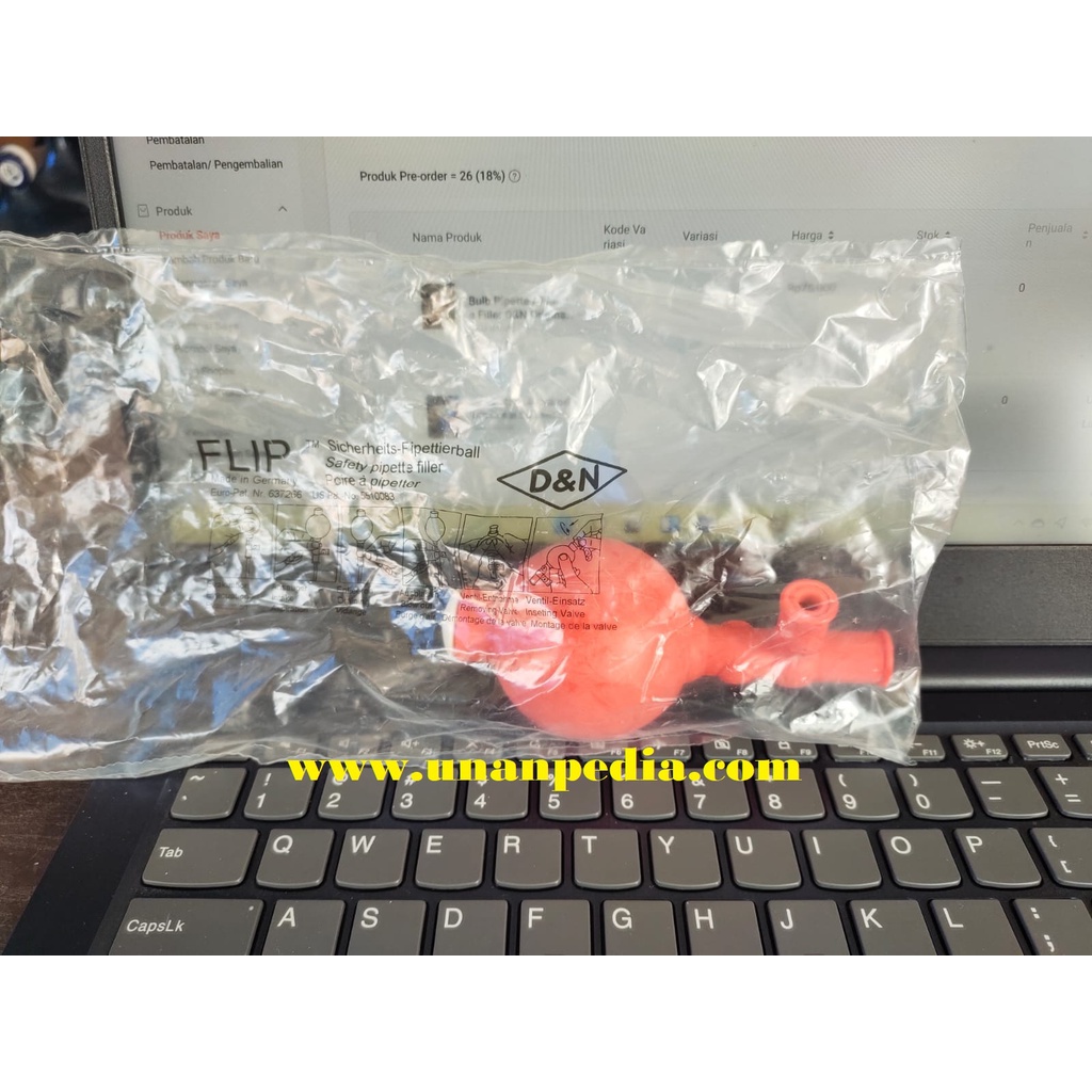 Jual Pipet Filler D&N / Bola Hisap / Pipet Ball / Rubber Bulp / Ball ...