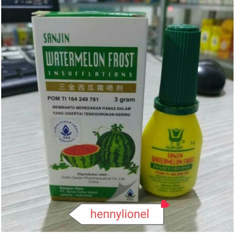 Jual Sanji watermelon first insufflations/obat sariawan | Shopee Indonesia