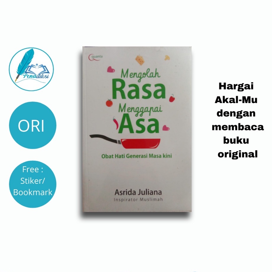 Jual Buku Mengolah Rasa Menggapai Asa : Obat Hati Generasi Masa Kini ...