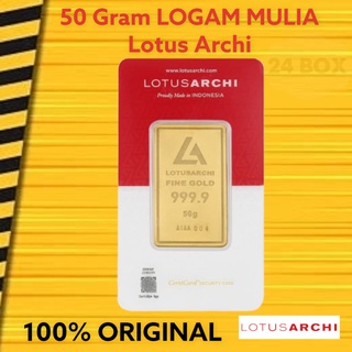 Jual LM LOTUS ARCHI 50 GR , LOGAM MULIA LOTUS ARCHI GOLD MERAH PUTIH 50 ...