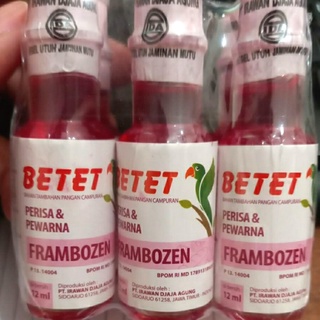 Jual PERISA & PEWARNA FRAMBOZEN BETET 12 ML | Shopee Indonesia