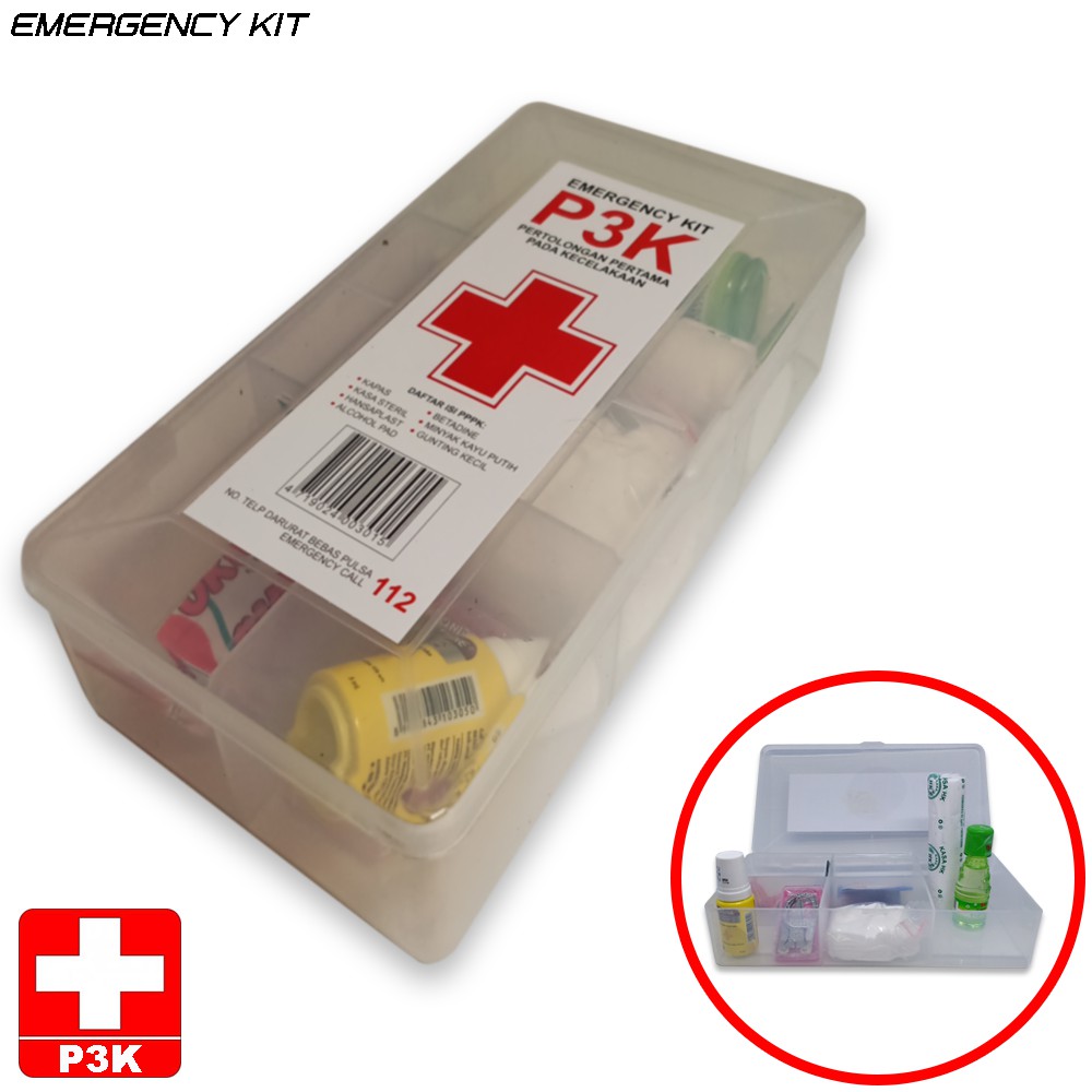 Paket P3K Mobil / First Aid / Emergency Kit / P3K Mobil / Aksesoris ...