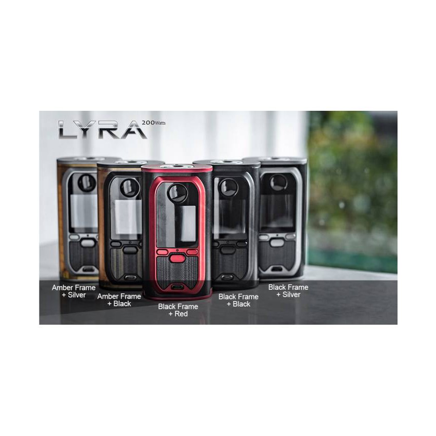 Jual MODEFINED LYRA 200W TC BOX MOD AUTHENTIC VAPORIZER VAPE | Shopee ...
