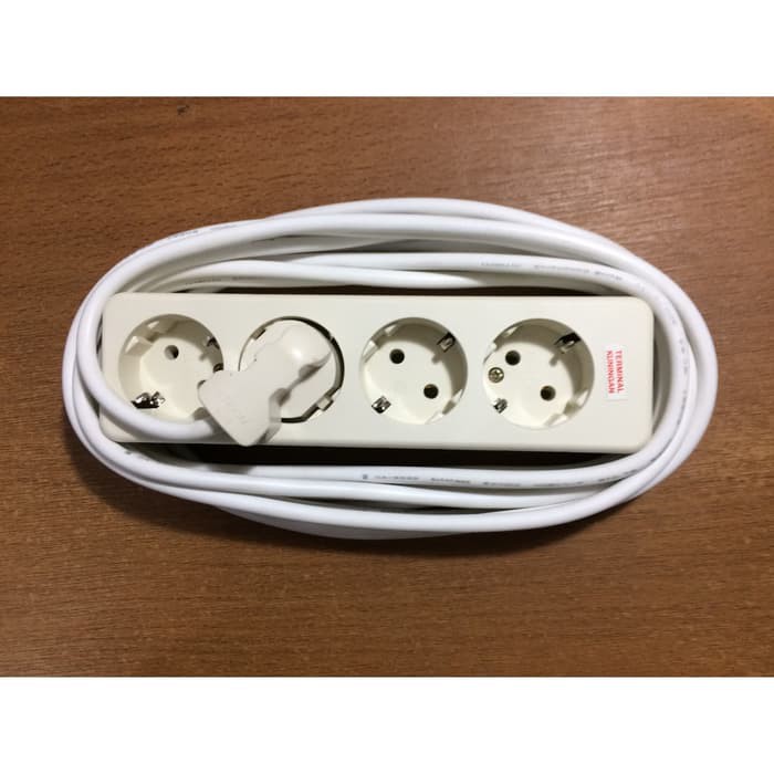 Jual UTICON KABEL EXTENSION 4 LUBANG - 3 MTR SPLN SNI STOP KONTAK ...