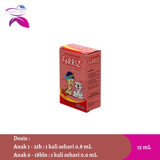Jual Ferriz Drop 15 mL Memenuhi Kebutuhan Zat Besi Pada Anak | Shopee ...