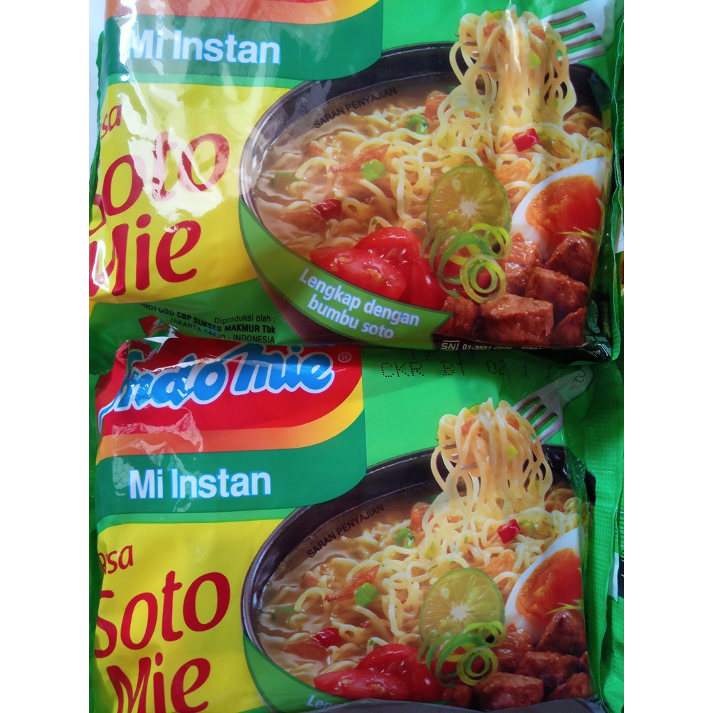 Jual Indomie Rasa Soto Mie 70 gram Mie Instan ecer 1 bungkus Mie ...