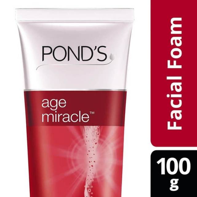 Jual Ponds Age Miracle Facial Foam (100G) | Shopee Indonesia