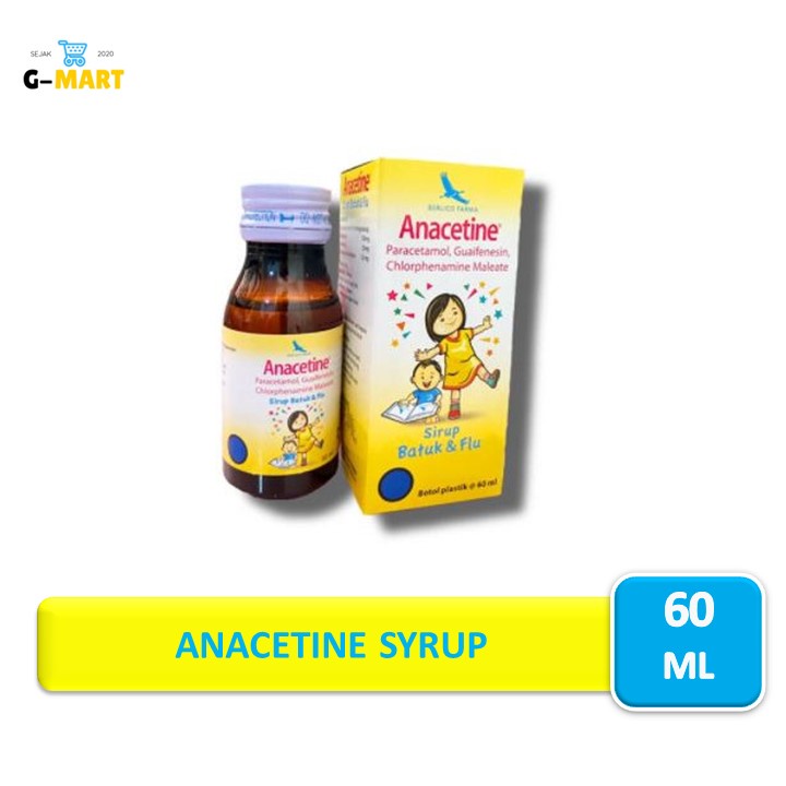 Jual Anacetine Syrup 60ml | Shopee Indonesia