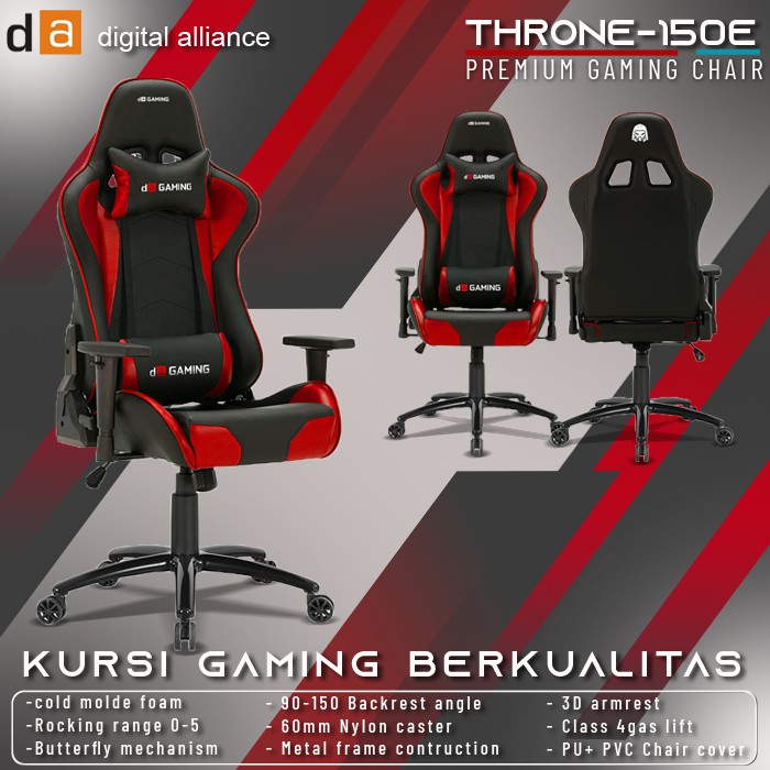 Jual KURSI GAMING KURSI GAMER YOUTUBER BANGKU GAMING BANGKU KURSI ...