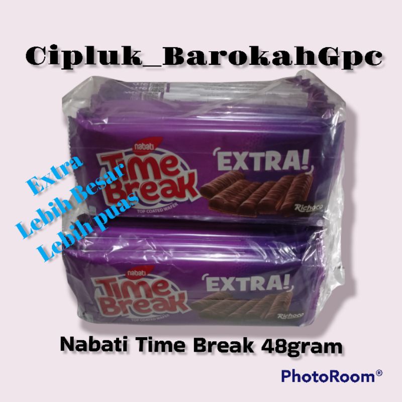 Jual Nabati Time Break Extra ukuran 36gram Rasa Richoco Serenceng isi ...