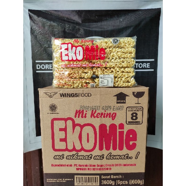 Jual Mie Kering Eko Mie 600gr | Shopee Indonesia