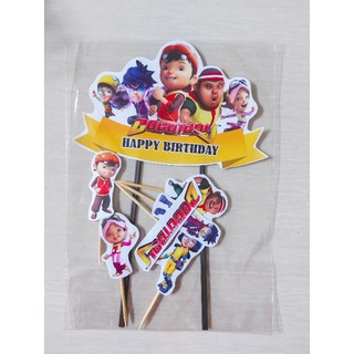 Jual TOPPER BOBOIBOY / CAKE TOPPER BOBOIBOY / TOPPER KUE BOBOIBOY ...