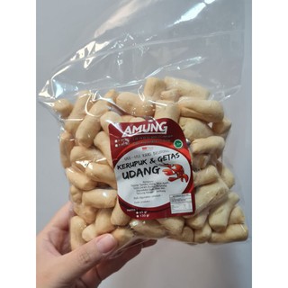 Jual Kerupuk Amung Getas Udang Panjang Besar Oleh Oleh Khas Belitung ...
