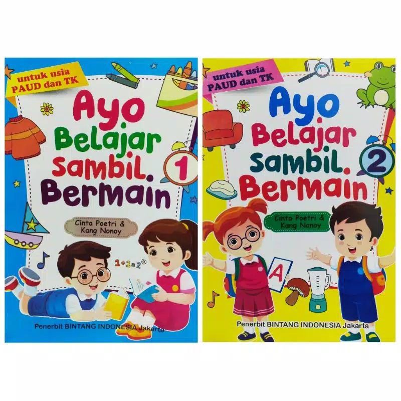 Jual Buku Ayo Belajar Sambil Bermain Untuk Anak PAUD dan TK | Shopee Indonesia