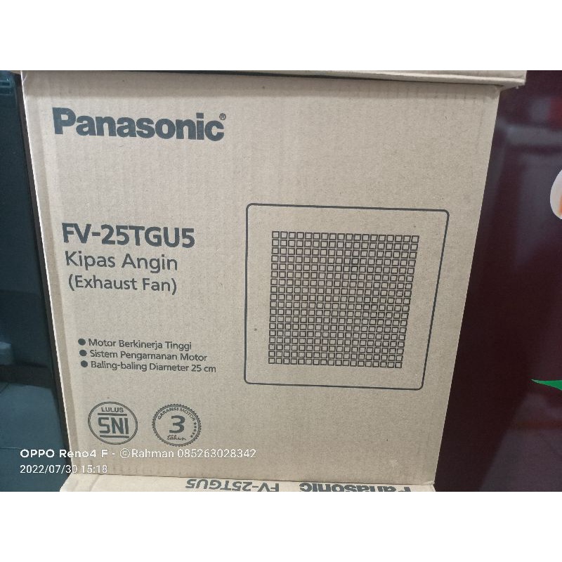 Jual exhaust fan Panasonic FV - 25TGU5 | Shopee Indonesia