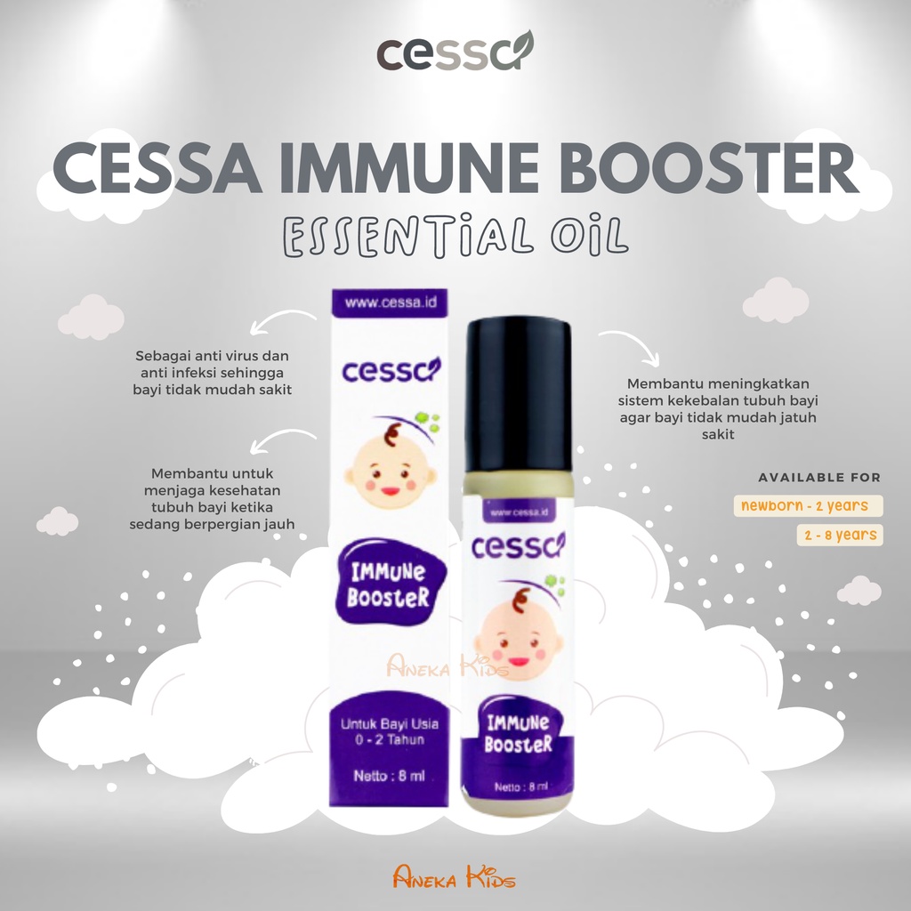 Jual Cessa Immune Booster Baby Essential Oil -- Minyak Bayi ...