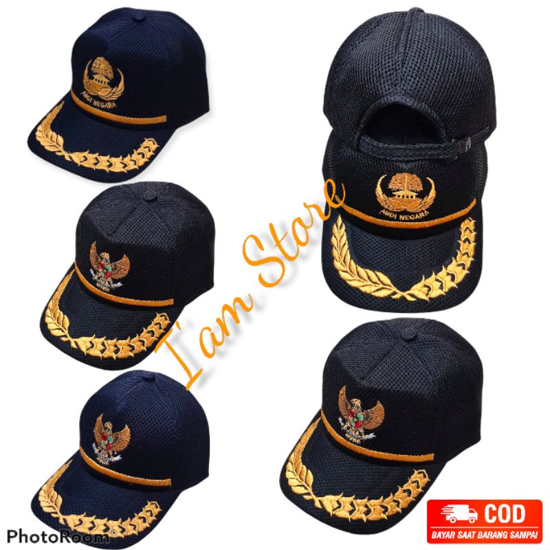 Jual Topi Korpri/Topi garuda/Topi pegawai/Topi Pns/Topi pramuka padi ...