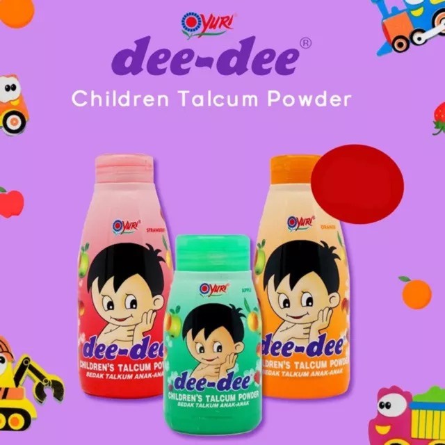 Jual DEE DEE TALCUM POWDER / DEE DEE BEDAK TABUR BAYI ATAU ANAK ANAK ...