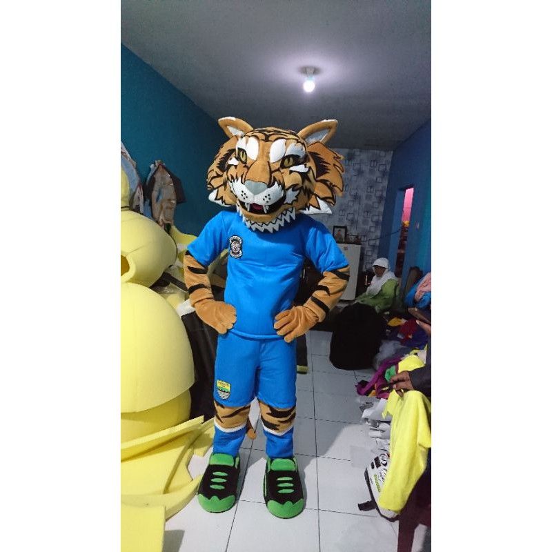 Jual Kostum badut maskot harimau | Shopee Indonesia