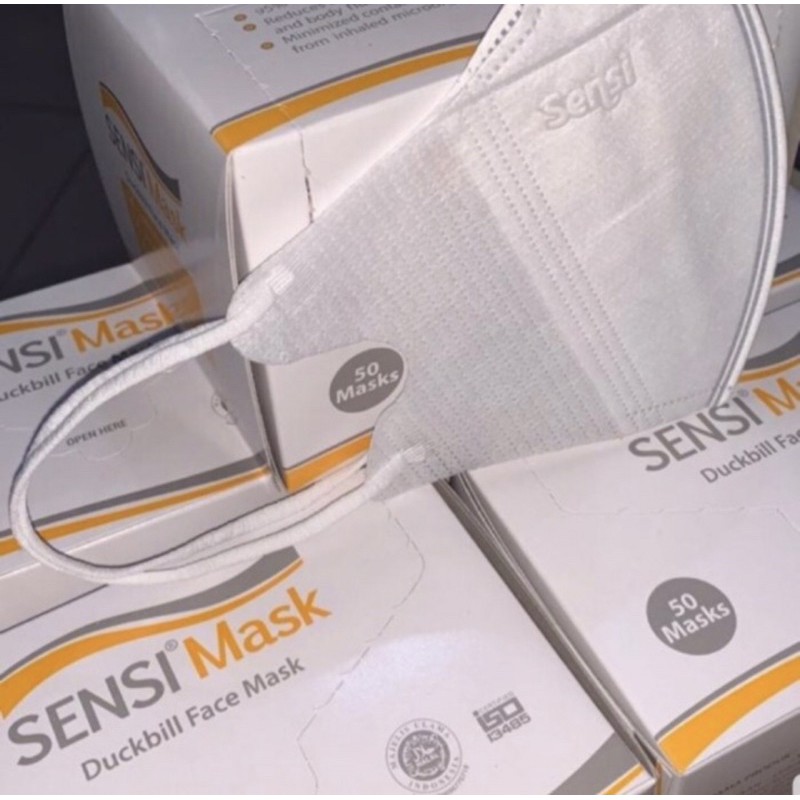 Jual Sensi Masker Sensi Mask Duckbill Face Mask 3 Ply Original isi 50 ... Jual Sensi Masker Sensi Mask Duckbill Face Mask 3 Ply Original isi 50 ...