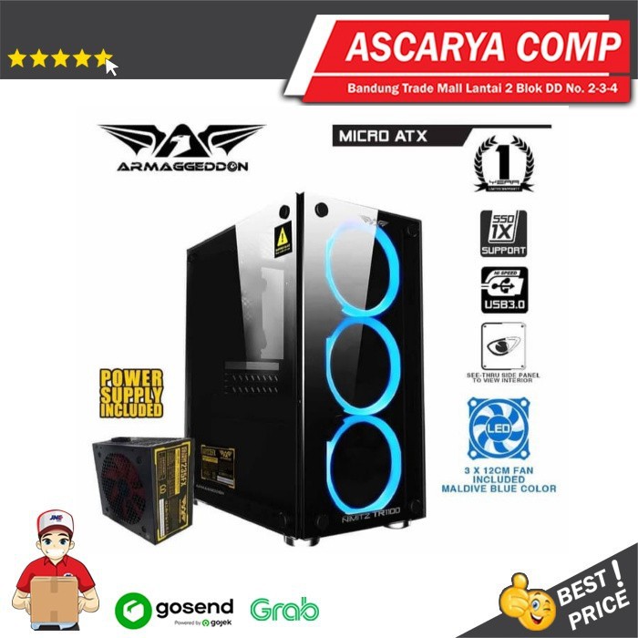 ARMAGGEDDON NIMITZ TR1100 PSU VOLTRON BRONZE 235FX FREE 3XFAN / GAMING ...