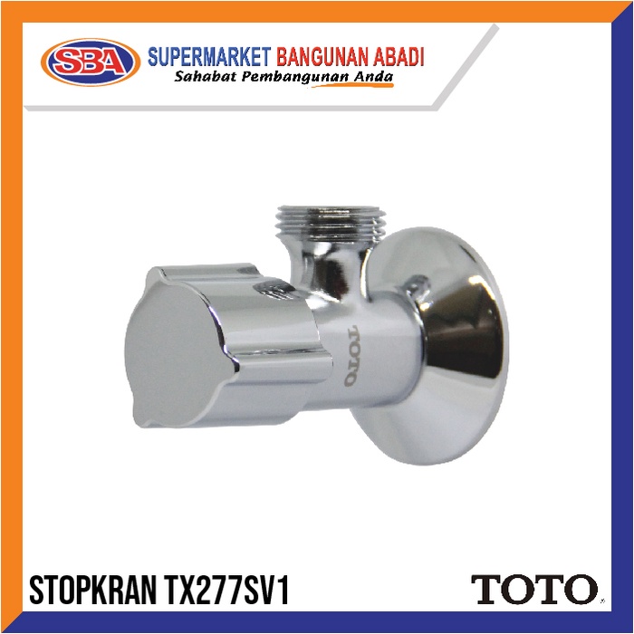 Jual STOPKRAN TOTO TX277SV1 SINGLE CHROME ORIGINAL | Shopee Indonesia