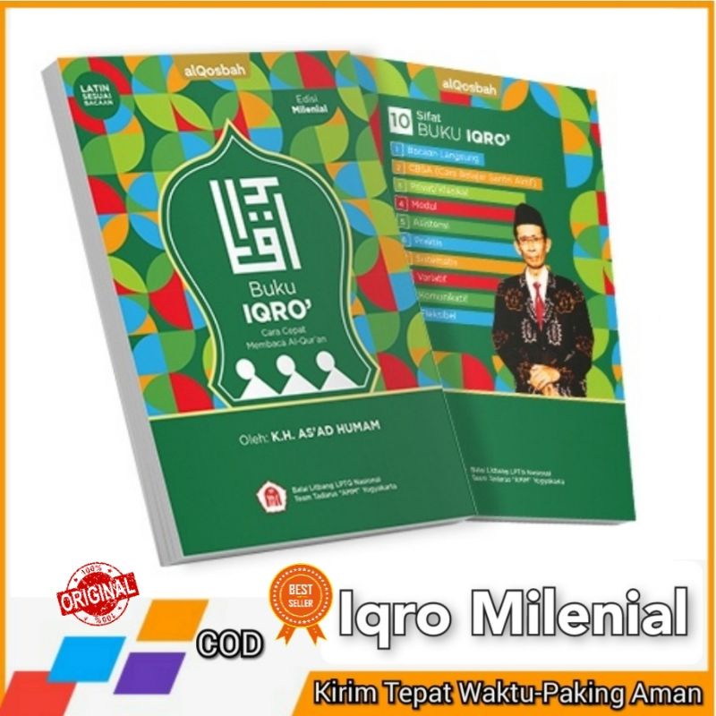Jual Buku Iqro Edisi Milenial ( 1 Buku 6 Jilid ) | Shopee Indonesia Jual Buku Iqro Edisi Milenial ( 1 Buku 6 Jilid ) | Shopee Indonesia