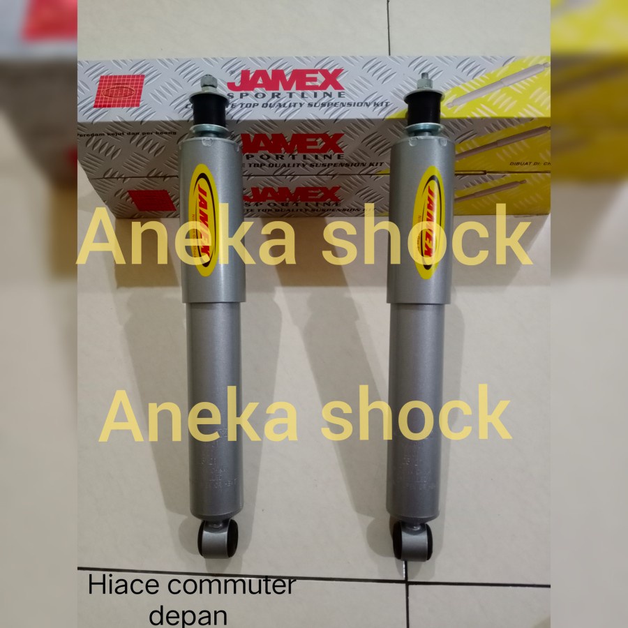 Jual SHOCK BREAKER MERK JAMEX PREMIUM TOYOTA HIACE COMMUTER DEPAN ASLI 2PCS | Shopee Indonesia