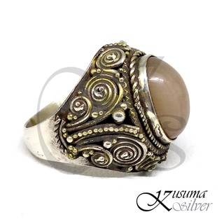 Jual Cincin Ring Perak Silver Bali Ukir Cendrawasih Gagang Emban Ikat ...