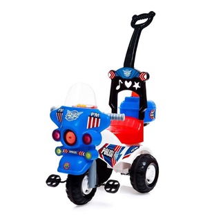 Jual MAINAN SEPEDA RODA TIGA POLISI GOES MUSIC SPM 262 | Shopee Indonesia