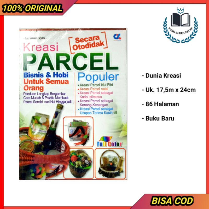 Jual Buku Kreasi Parcel Populer Untuk Hobi Dan Bisnis Indonesia|Shopee ...