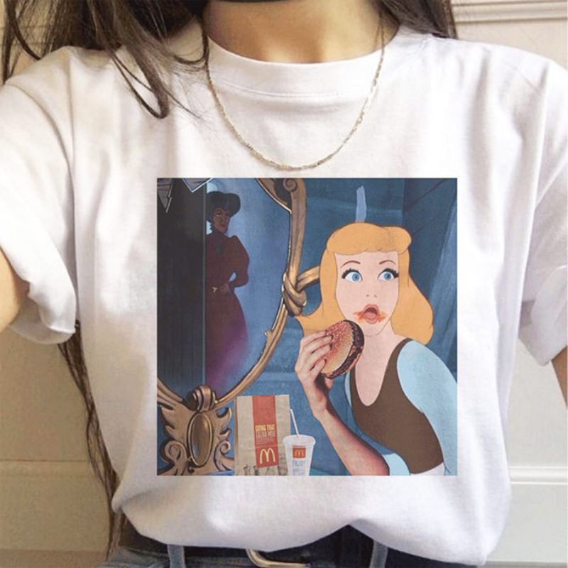 Jual CINDERELLA MCD - Premium Tshirt / Kaos Oversize / Aesthetic Tee ...