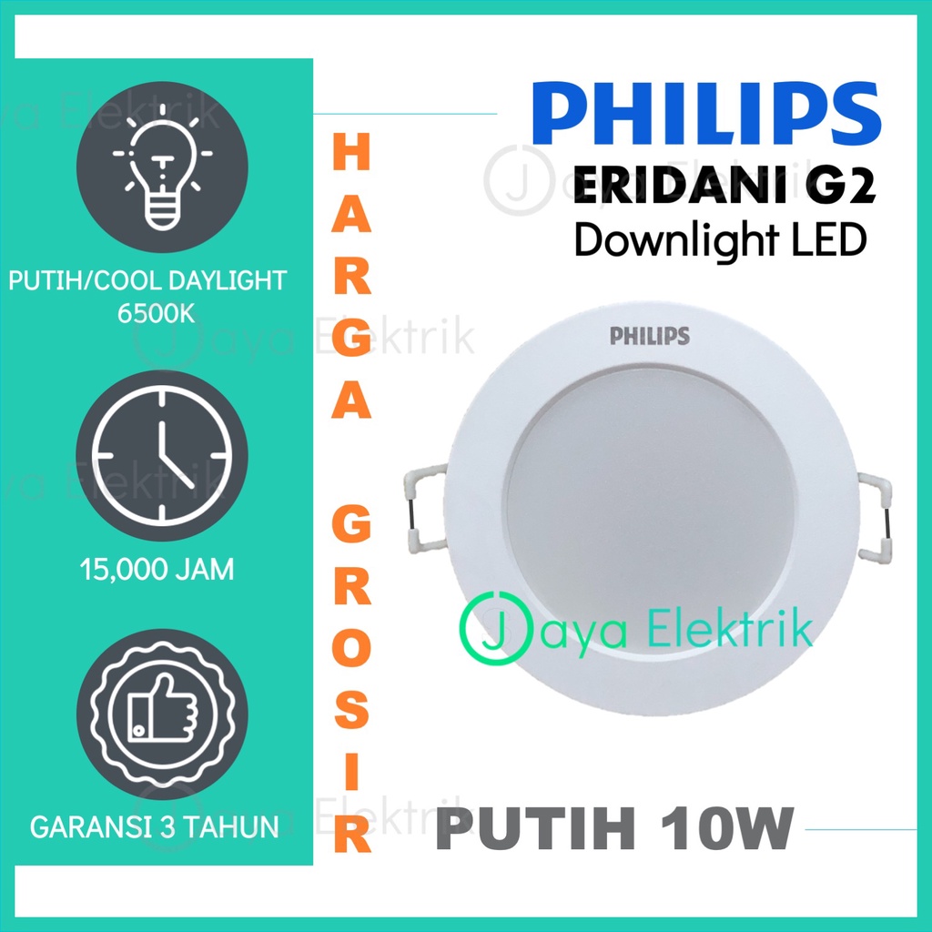Jual Lampu PHILIPS Downlight LED Eridani 10W Putih - Eridani G2 DL190B ... Jual Lampu PHILIPS Downlight LED Eridani 10W Putih - Eridani G2 DL190B ...