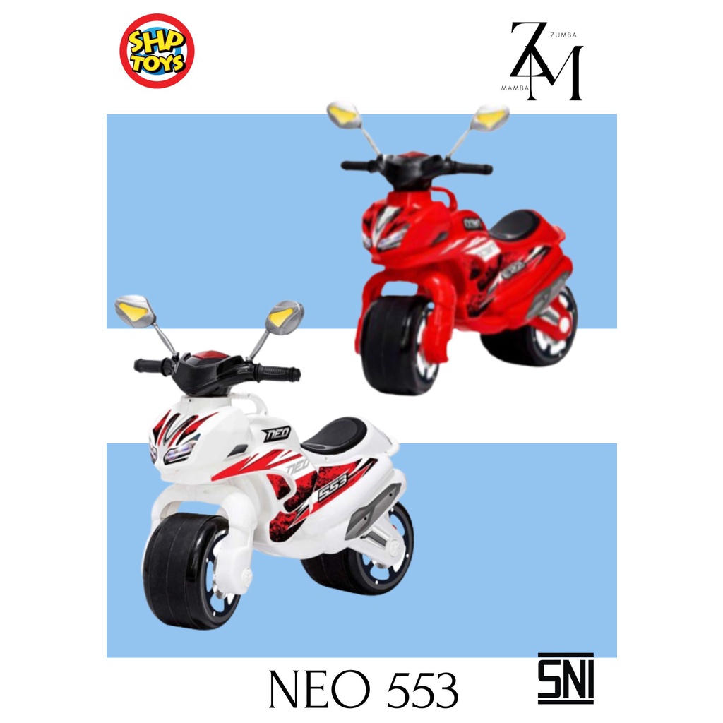 Jual Mainan Motor Balap anak NEO 553 SHP TOYS MERAH PUTIH - Maenan ...