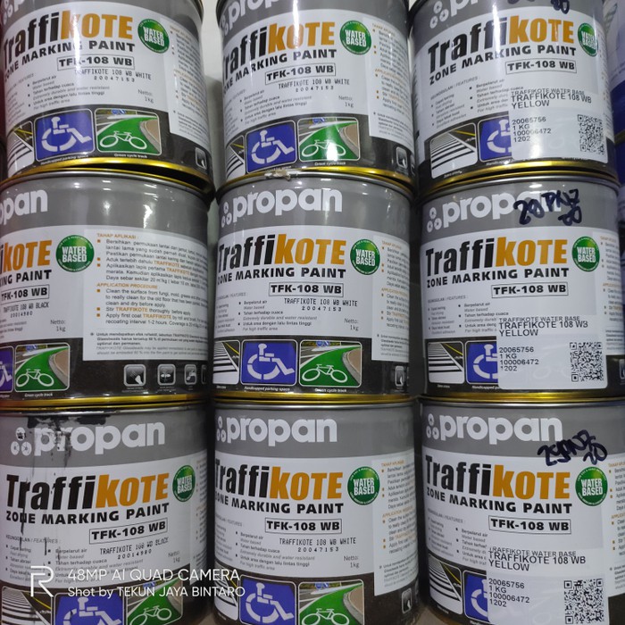 Jual PROPAN TRAFFIKOTE CAT MARKA JALAN WATERBASED 1KG | Shopee Indonesia